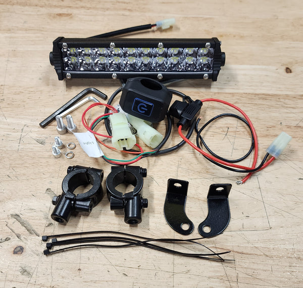 Plug and Play LED Light Bar Kit - 3500 Lumens | Factory Minibikes