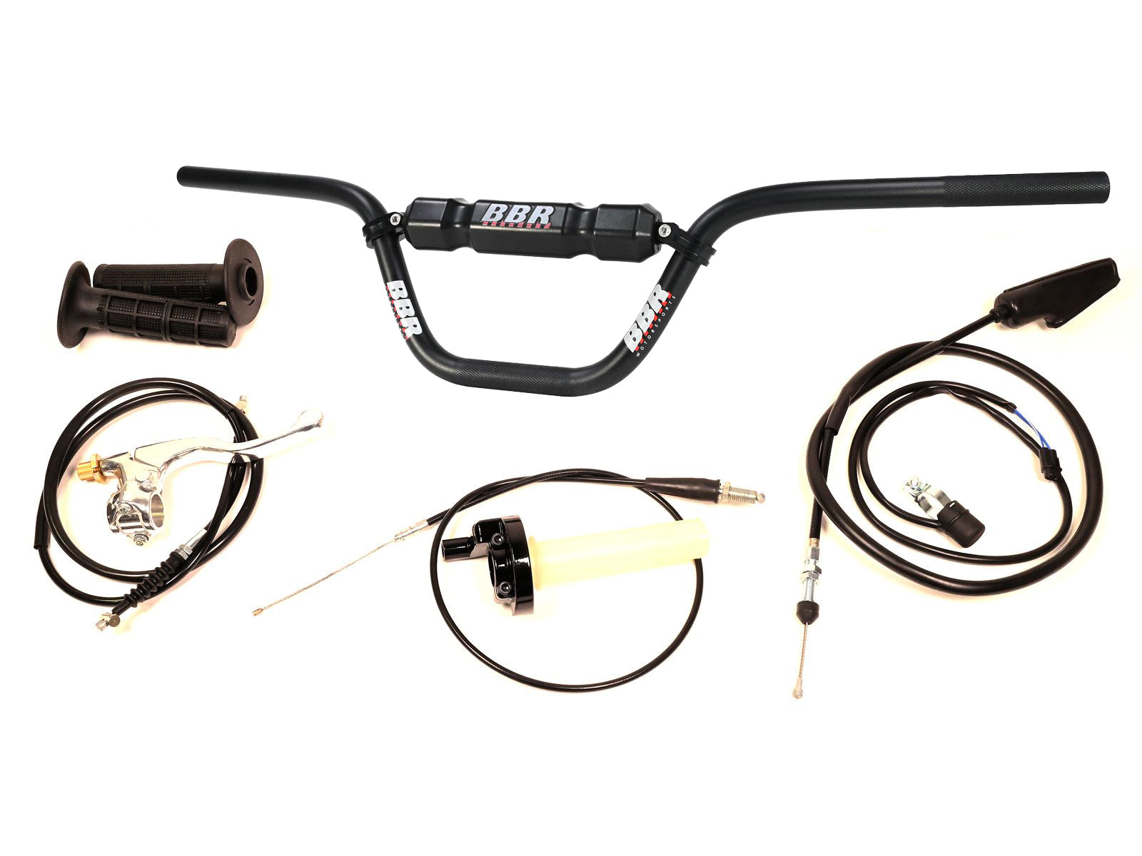 BBR CB910 Edition Handlebar Kit w/Controls - CRF110F – Factory Minibikes
