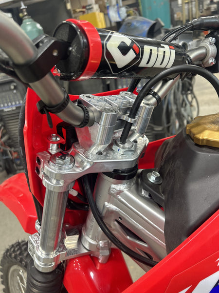 Billet Triple Clamp Set - Gen2 - 2019+ CRF110 & CRF125F/FB | Factory ...