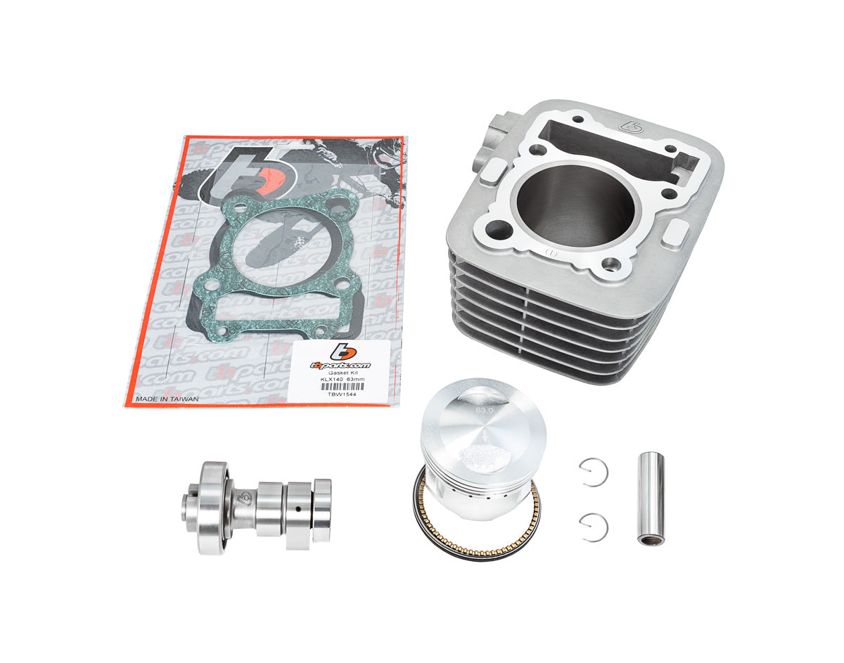 170cc / 63mm Big Bore Kit w/ Cam - All KLX140 – Factory Minibikes