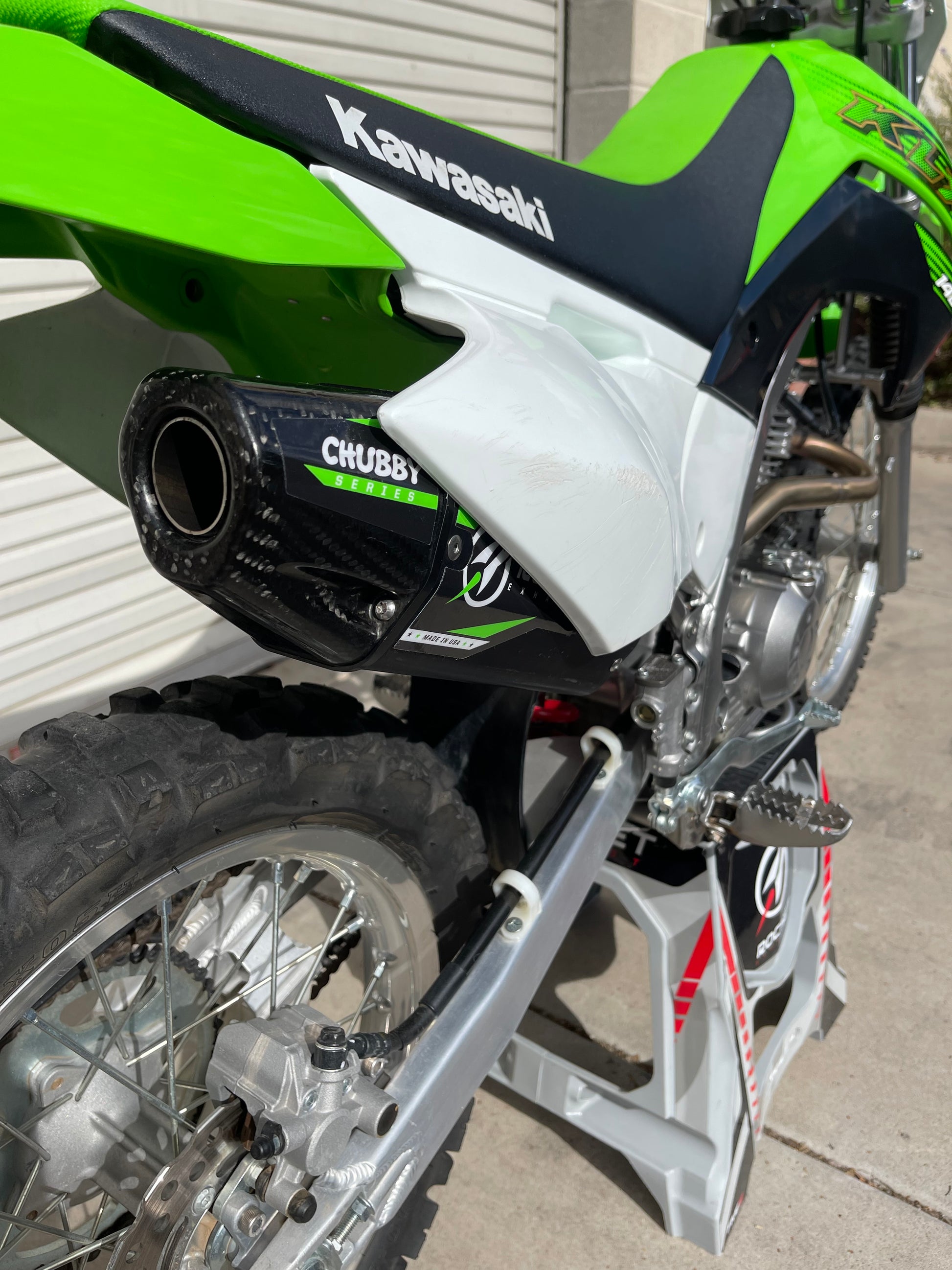 Rocket Exhaust Chubby System - All KLX140 – Factory Minibikes