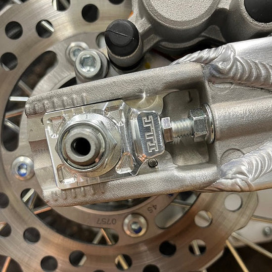 Billet Axle Blocks - All KLX140 – Factory Minibikes