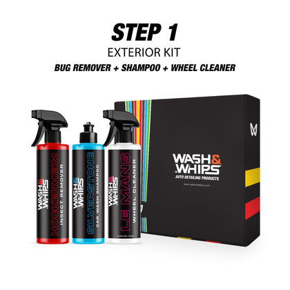 WASH&WHIPS 3-Step Car Care System – Factory Minibikes