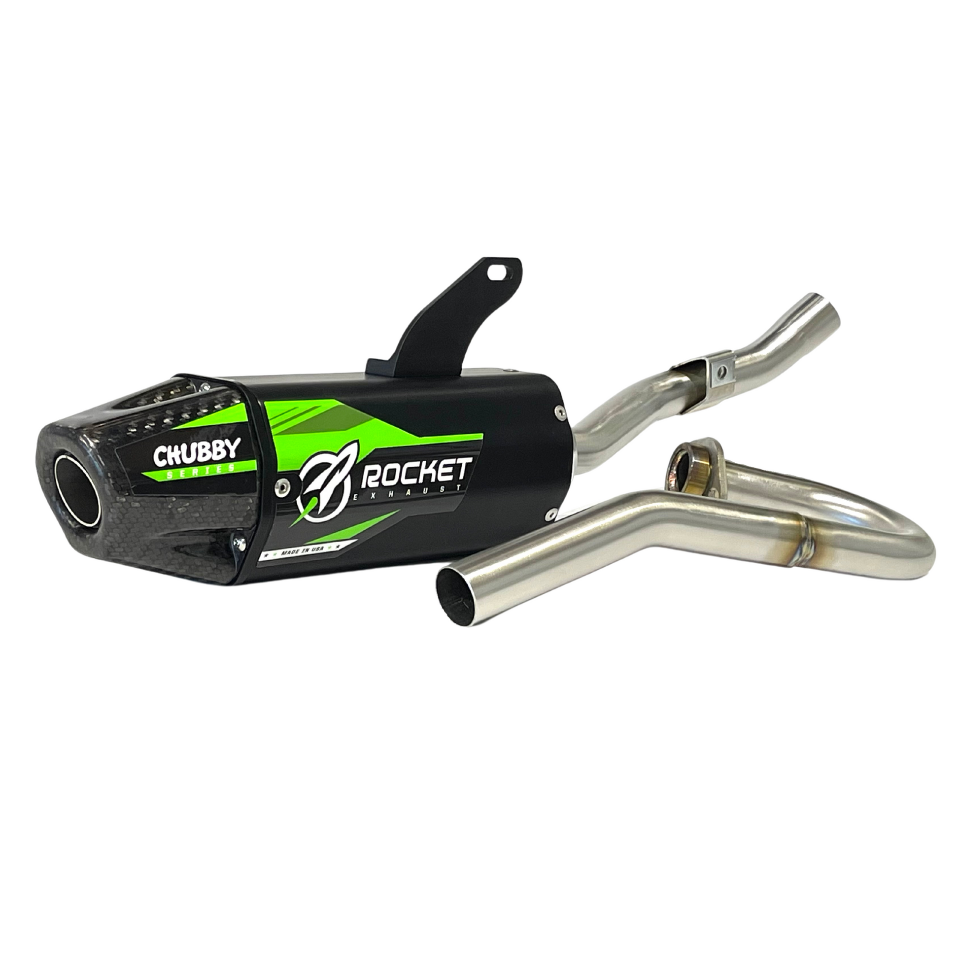 Rocket Exhaust Chubby System - All KLX140 – Factory Minibikes