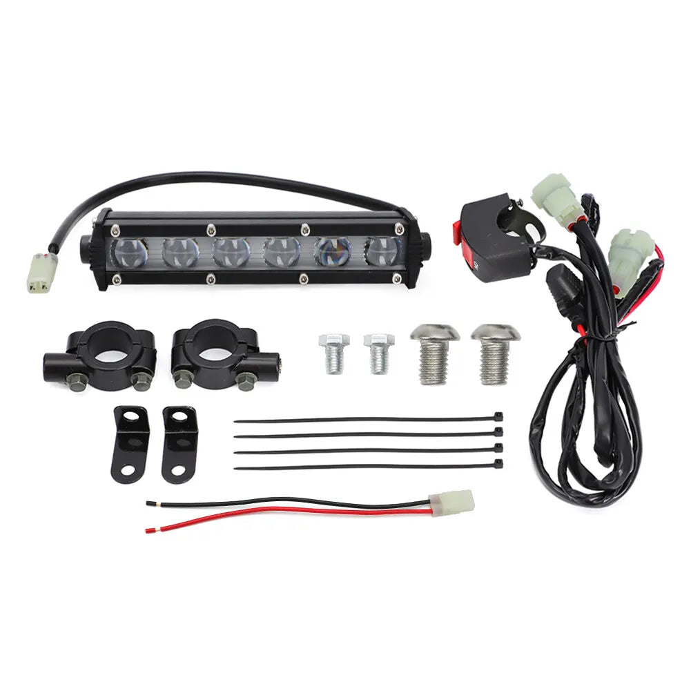 Plug and Play LED Light Bar Kit - Single Row – Factory Minibikes