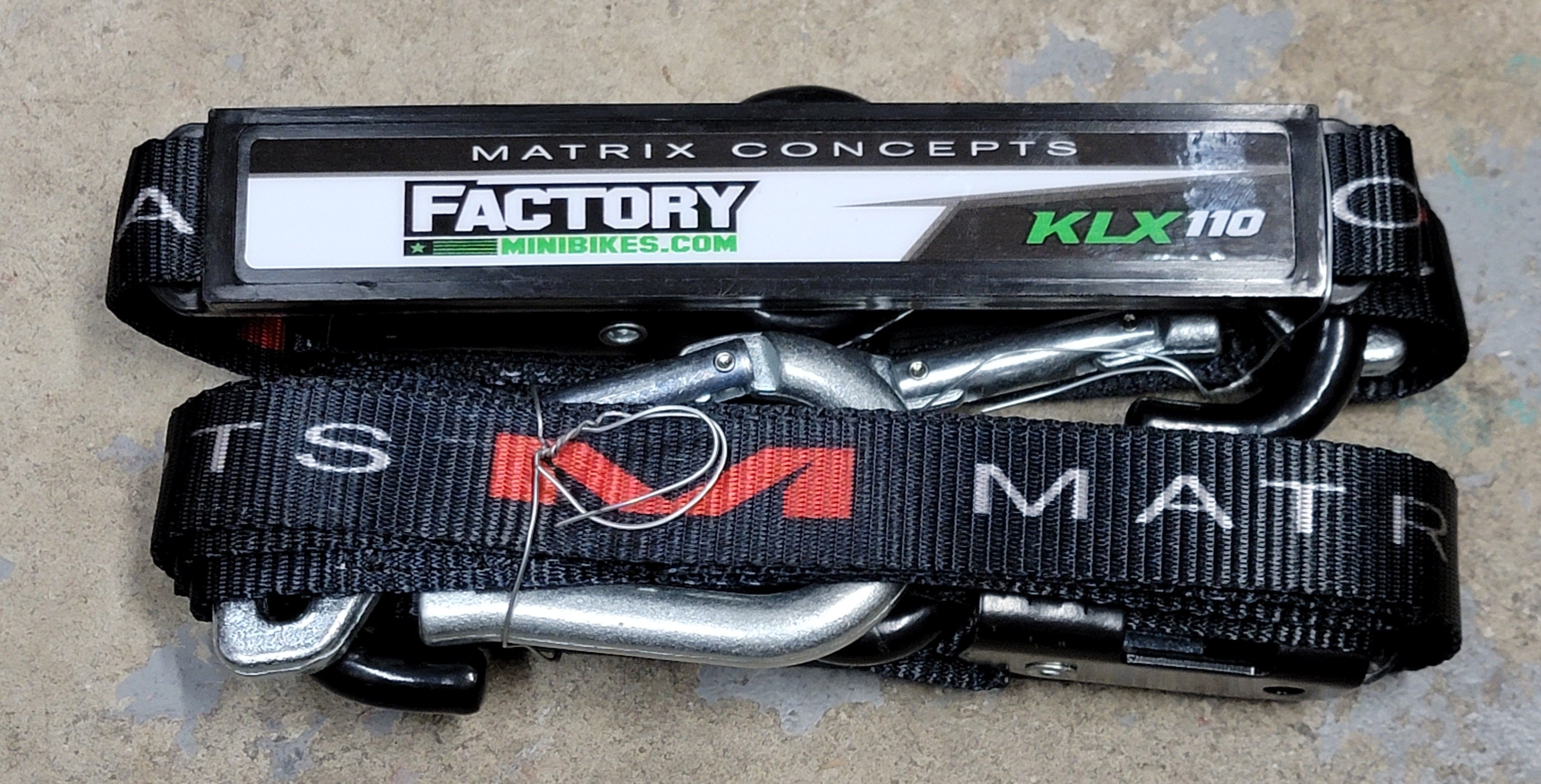Factory Edition Worx 1.0" Tie Downs – Factory Minibikes