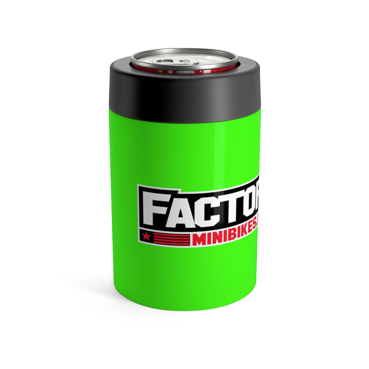 Factory Minis Beer Can Cooler - Kawi Green – Factory Minibikes