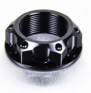 Aluminum Steering Stem Nut - Open Flanged – Factory Minibikes