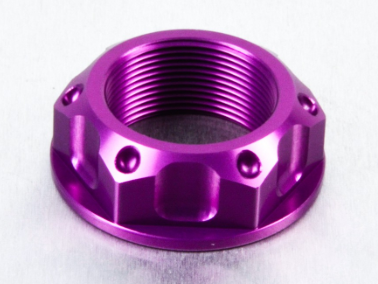 Aluminum Steering Stem Nut - Open Flanged – Factory Minibikes