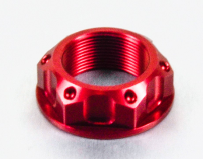 Aluminum Steering Stem Nut - Open Flanged – Factory Minibikes