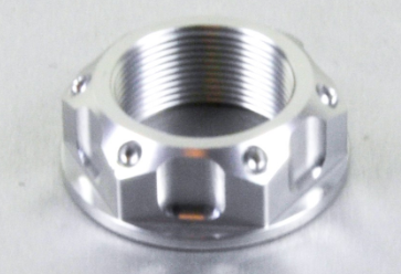 Aluminum Steering Stem Nut - Open Flanged – Factory Minibikes