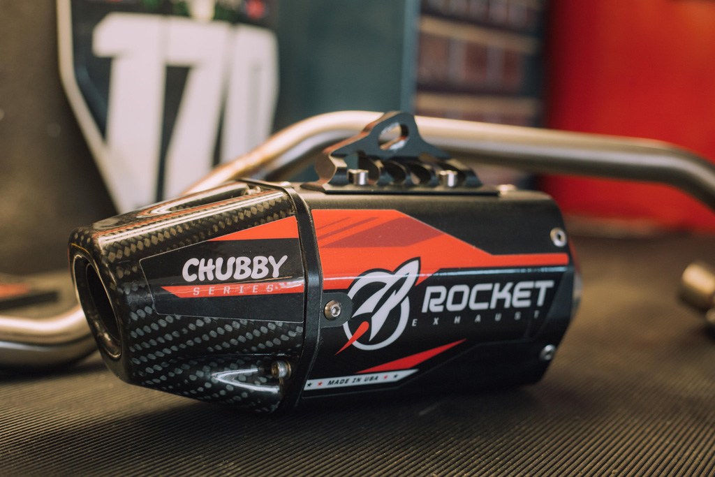 Rocket Exhaust Full System - Chubby Series - CRF110 – Factory Minibikes
