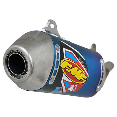FMF Mini Factory-4.1 RCT Slip-on Blue Ano w/ Ti Silencer and SS End Cap - 2019+ CRF110 | Factory ...