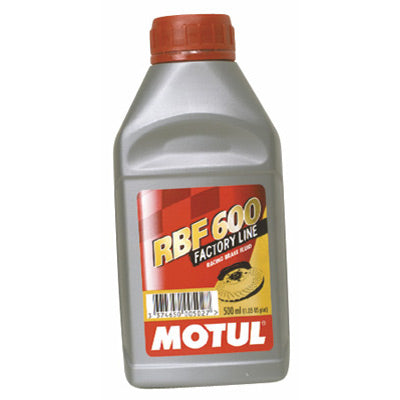 Motul RBF 600 Racing Brake Fluid - DOT 4 - 1/2 Liter | Factory Minibikes