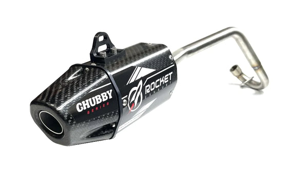 CARBON Rocket Exhaust Full System - Chubby Series - CRF110 | Factory ...