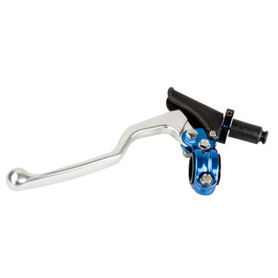 Quick Adjust Clutch Lever Assembly - Red/Blue/Silver | Factory Minibikes